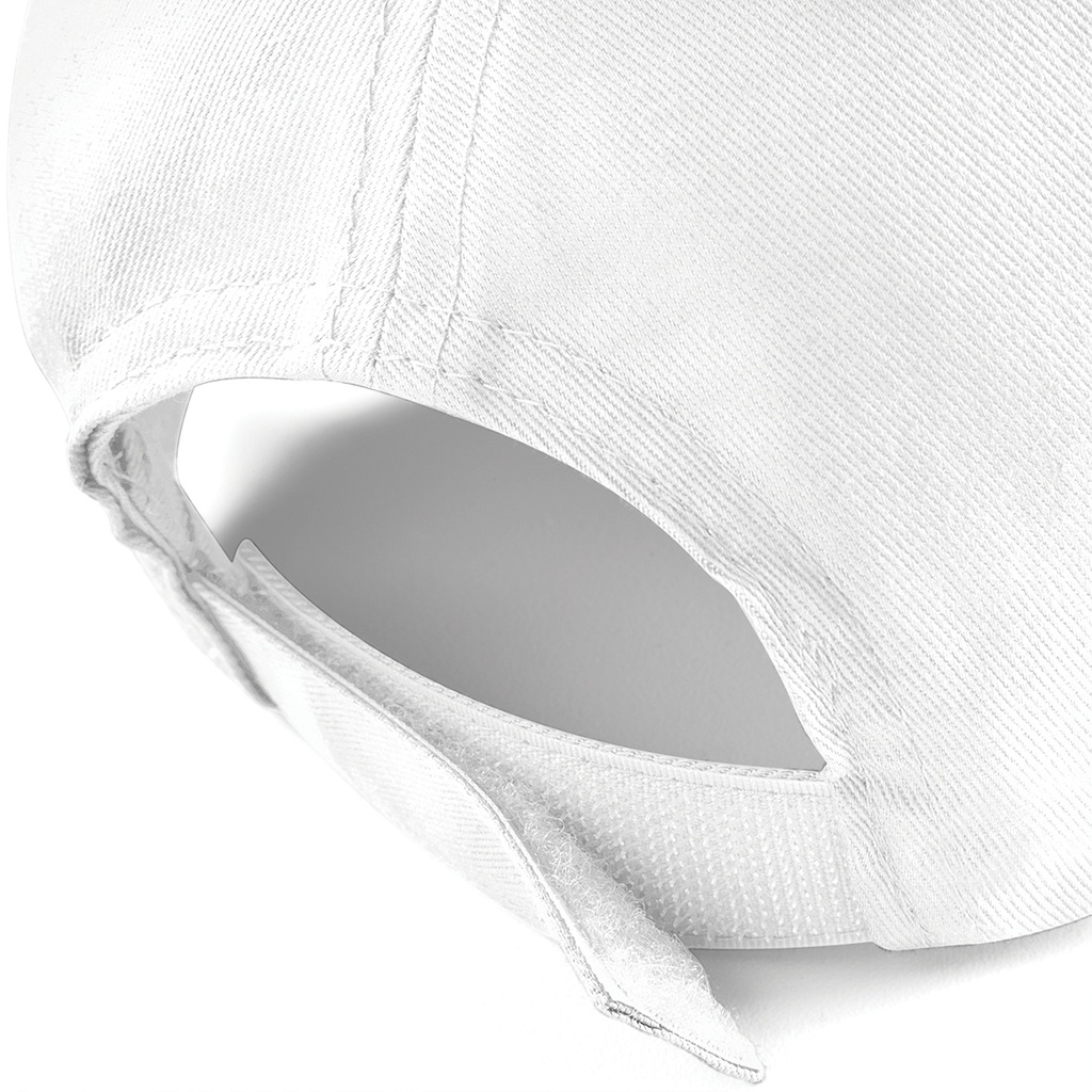 Beechfield Ultimate 5 Panel Cap BC015 White | Workline